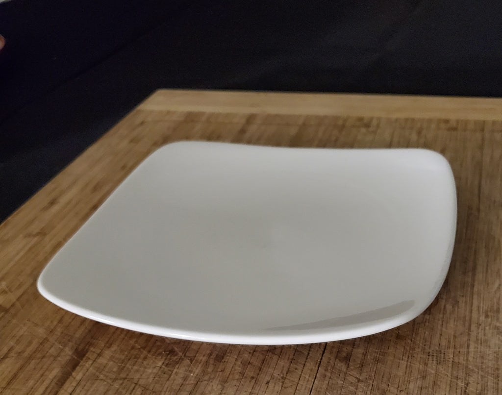 Dinnerware, Small Square Plate – Events By Design, Event Rentals of Oregon