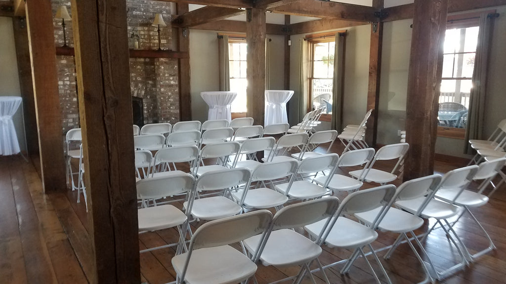 Set up chairs – Events By Design, Event Rentals of Oregon