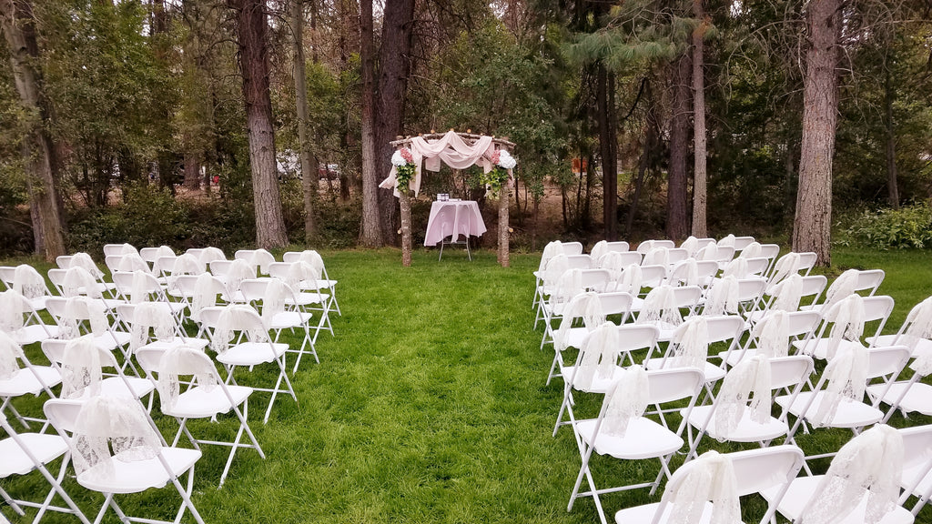 Set up chairs – Events By Design, Event Rentals of Oregon